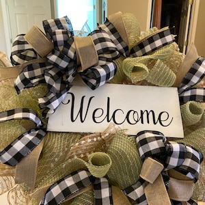 Welcome Candy Corn Sign Entryway Welcome With Painted Candy - Etsy