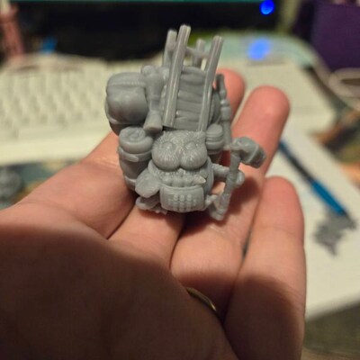 Volcano Demon 3D Printed Miniature Model Roleplaying Games Tabletop ...