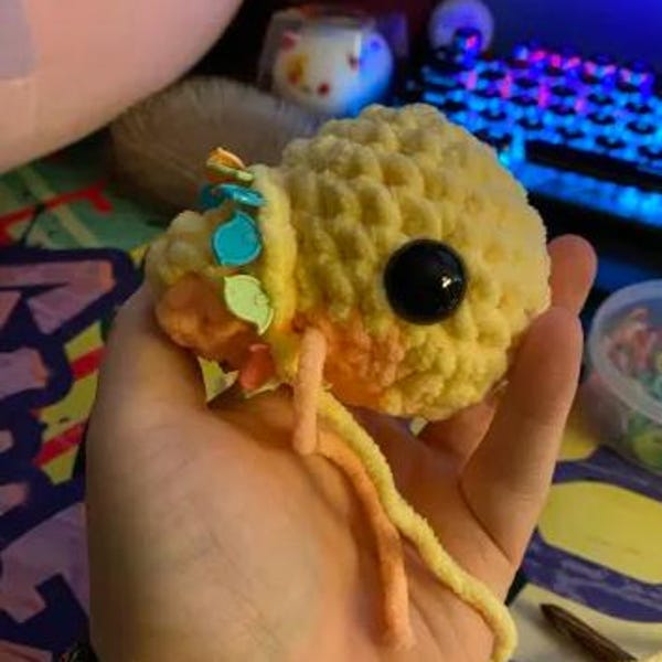 PATTERN ONLY- Phantom Crochet Plush Pattern Instructions (PDF Digital ...