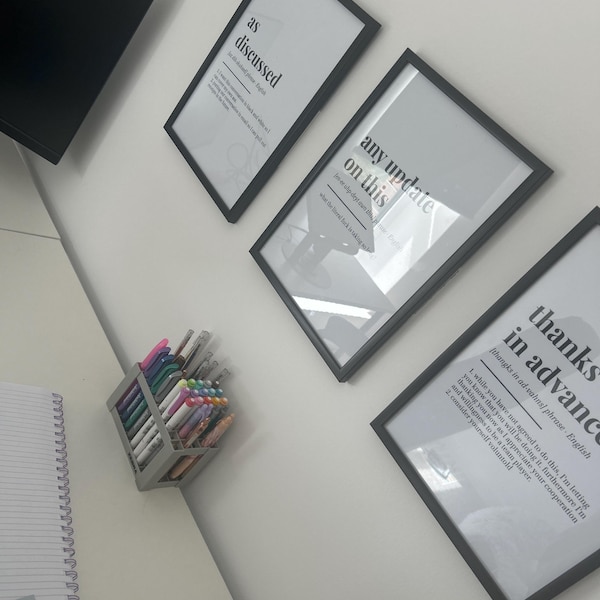 Happy Friday - Wall Decor - Funny Home Print - Office Art - Definition ...