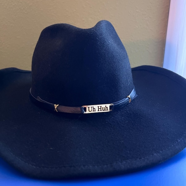 Brown Custom Cowboy Hat Band Men, Western Leather Hat Bands, - Etsy