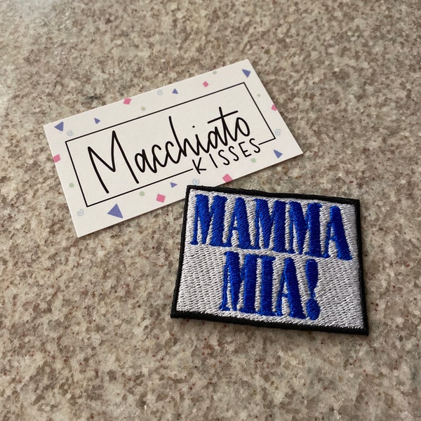 Mamma Mia Patch - Etsy