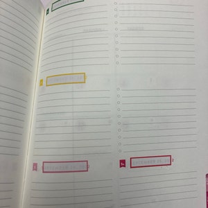 IEP Mini Label Tracker Planner Stickers Removable Stickers - Etsy