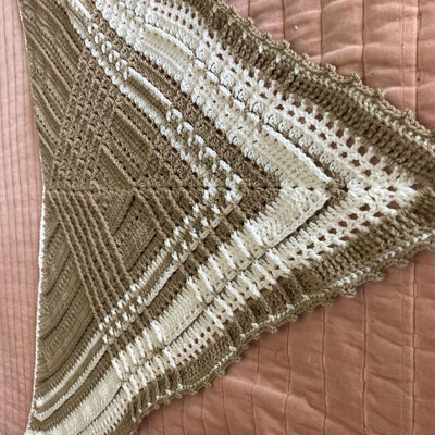 Nova Hooded Triangle Shawl Crochet Pattern PDF Crochet Winter Hooded ...