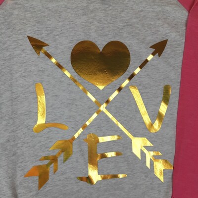 Valentine SVG Love Heart Arrows Valentine Cutting File DXF & SVG Files ...