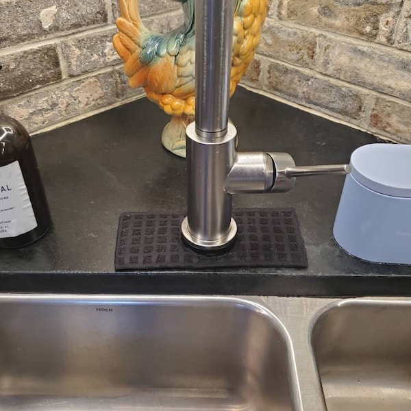 Faucet Splash Catcher - Kitchen Faucet Bib - Kitchen Faucet Drip ...