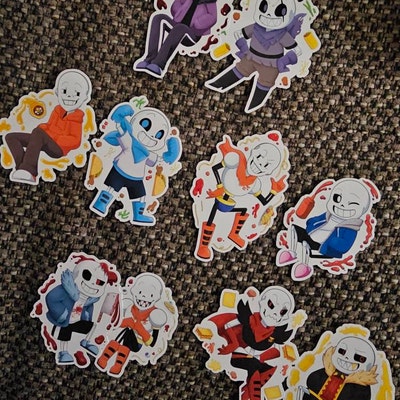 Undertale AU Linked 6.5 Acrylic Charm individual Charms 2 - Etsy