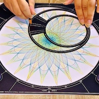 7-in-1 Big Metal Spirograph Drawing Toolset - PLANARC Metalmax - Etsy ...
