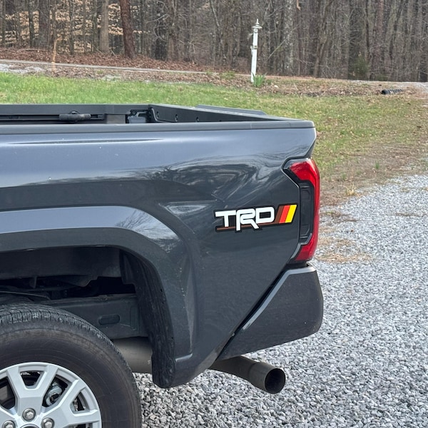 Tri-color TRD Bedside Decal (includes 2 Decals) - Etsy