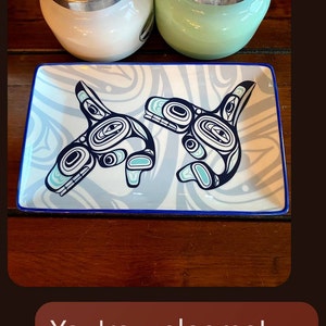 Cree First Nations Hand Beaded Light Blue 'bear Paw' Hair Barrette ...