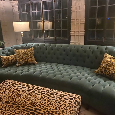 Scalamandre Leopardo Silk Velvet Pillow. Luxury Designer Pillows, High ...