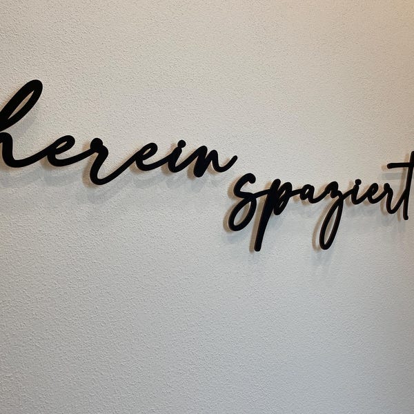 Hallway Decoration Welcome Sign L 3D Wooden Lettering L Wall Decoration ...