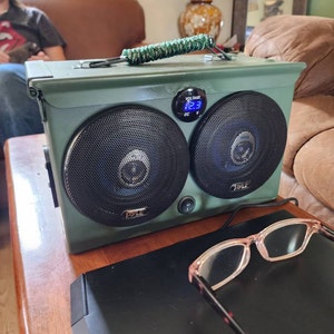 MAX POWER Bluetooth Ammo Can Boombox. Completely Assembled 50W50W ...