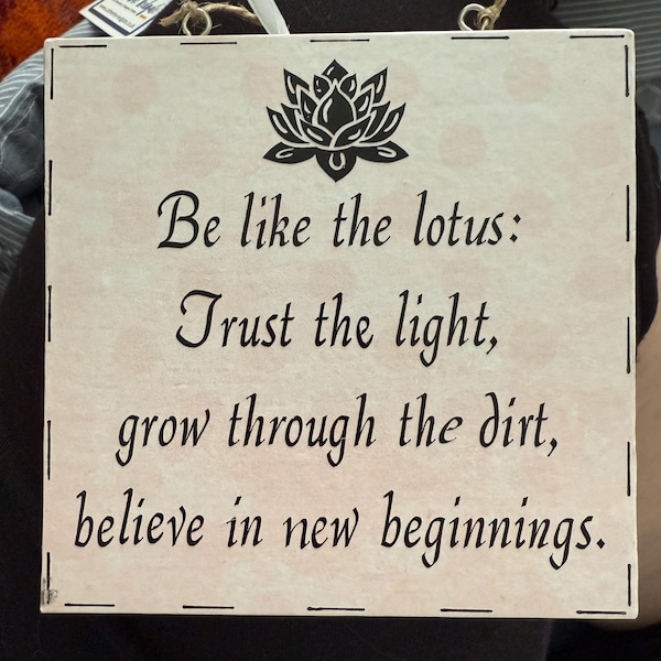 Knowing Yourself Inspiring Life Quote Sign Ornament Mindfulness Wall ...