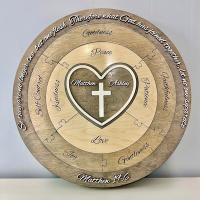 Unity Ceremony, Puzzle Style, Excellent for Blended Families, Wedding ...