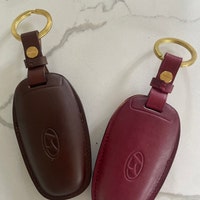 Vinfast VF E34 Key Fob Cover, Vinfast Key Case, Leather Car Key Fob ...