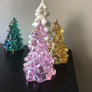 Set of Five. Mosser Glass Jadeite Christmas Trees. | Etsy