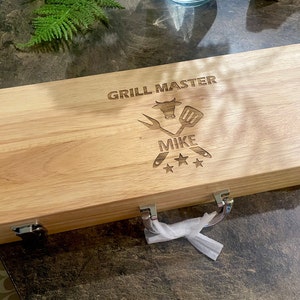 Personalized BBQ Set BBQ Set Personalized Grilling Custom BBQ Set ...