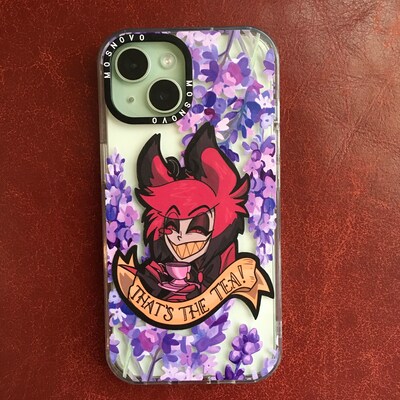 Thats the Tea hazbin Hotel Alastor Sticker - Etsy