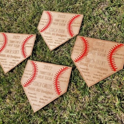 BASEBALL COACH Gift Custom Coach End of the Season Gift Baseball Team ...