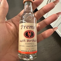 Custom Tito's Vodka Mini Label: Personalized 50ml Bottle - Etsy