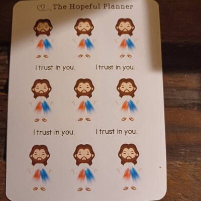 Lent 2024 Habit Tracker Sticker Sheets Daily Lenten Habit Stickers ...