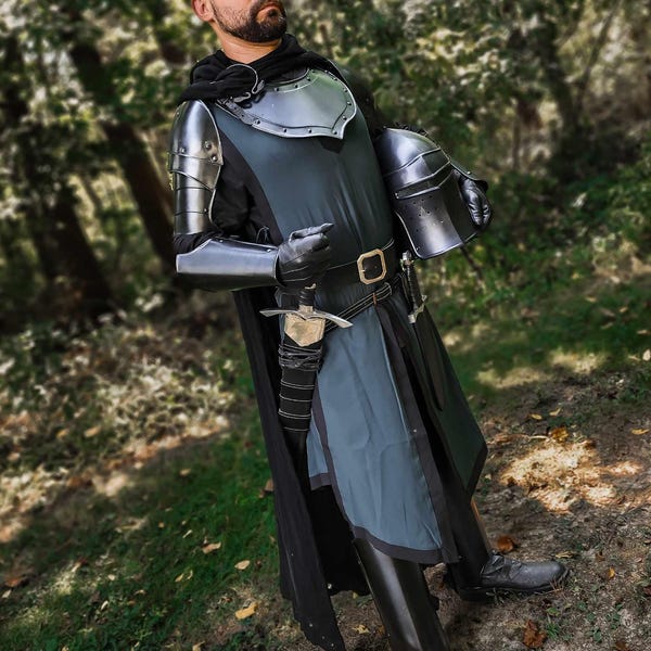 Distressed Black Wrap Cloak, Lightweight Cotton Shawl, Post Apocalyptic ...