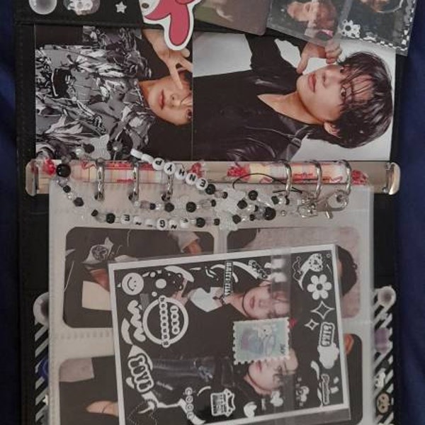 A5 Kpop Photocard Binder: Custom Deco K-pop Collect Book + FREEBIES ...
