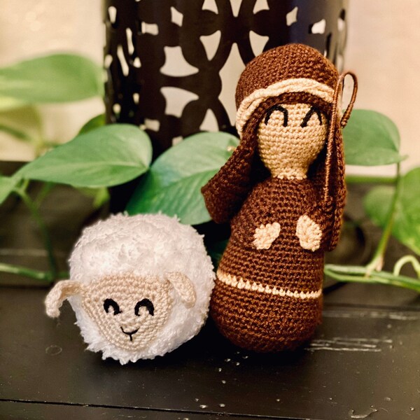 Amigurumi Baby Jesus Crochet Pattern / Christmas Crochet Manger Scene ...