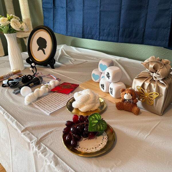 Korean Dohl Cake Topper for One Year Birthday100day Topper for Girl ...