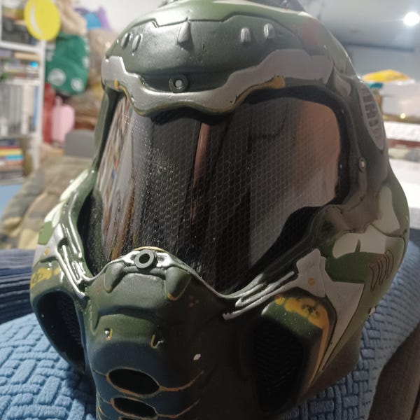 Doom ETERNAL Durable Helmet for Cosplay or Airsoft, for Gift - Etsy