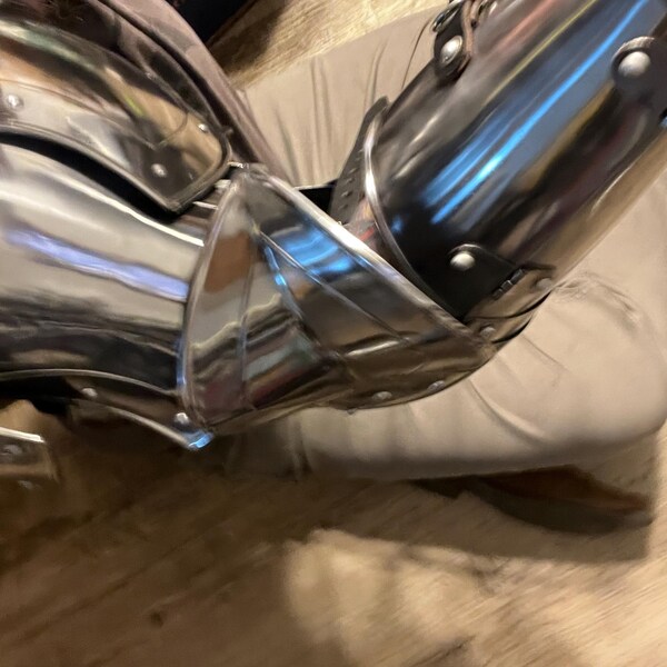 HANDMADE Single Full Arm Set With Gauntlets and Pauldrons Costume - Etsy