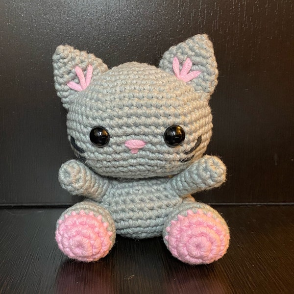 PATTERN: Kaylie the Kitten - Crochet Cat Pattern - Amigurumi Cat ...