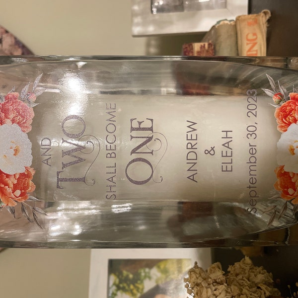 Custom Unity Set for Wedding, Unity Set Personalized, Handmade Unity ...