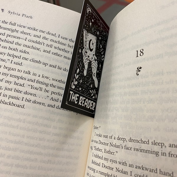 The Reader MINI Bookmark - Etsy
