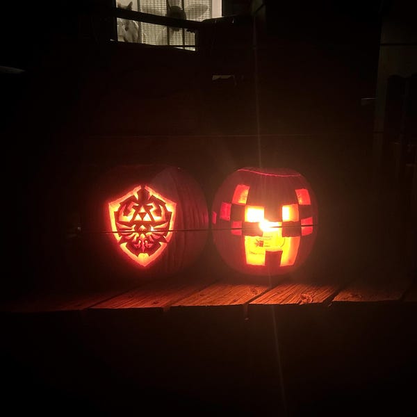 Zelda Hero Shield Pumpkin Stencil - Etsy