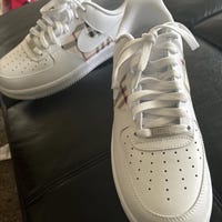 Matte Black Rope Lace AF1 Custom - Etsy UK