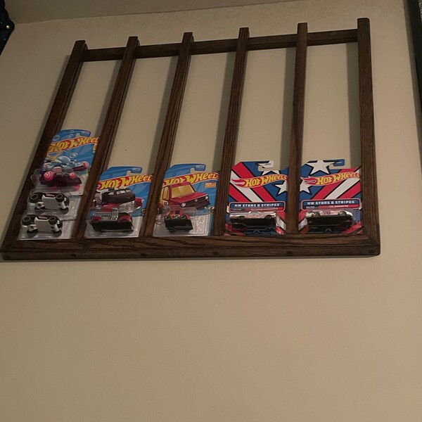 Unopened 1/64 Scale Die-cast Cars Oak Display Rack ("free" Shipping) - Etsy
