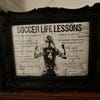 Soccer Life Lessons Personalized Canvas Print, Soccer Poster Print ...