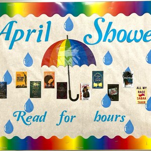 Library Bulletin Board Reading Bulletin Board Spring Bulletin Board ...