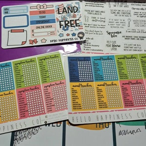 IEP Meeting Planner Stickers Many Color Options - Etsy