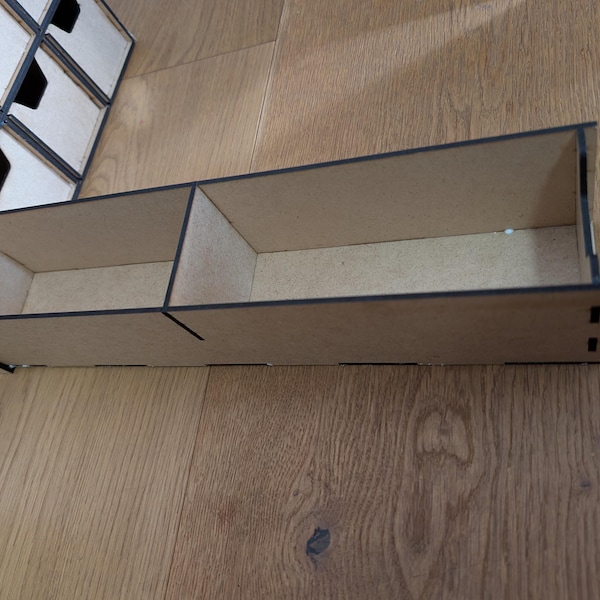 Laser Cut Desk Organizer for 8 Drawer, Drawer Box, Table Dresser, Hobby ...