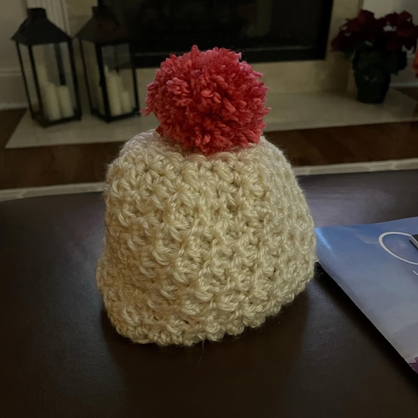 1 Hour Crochet Hat Pattern, Crochet Beanie Pattern, Beginner-friendly ...