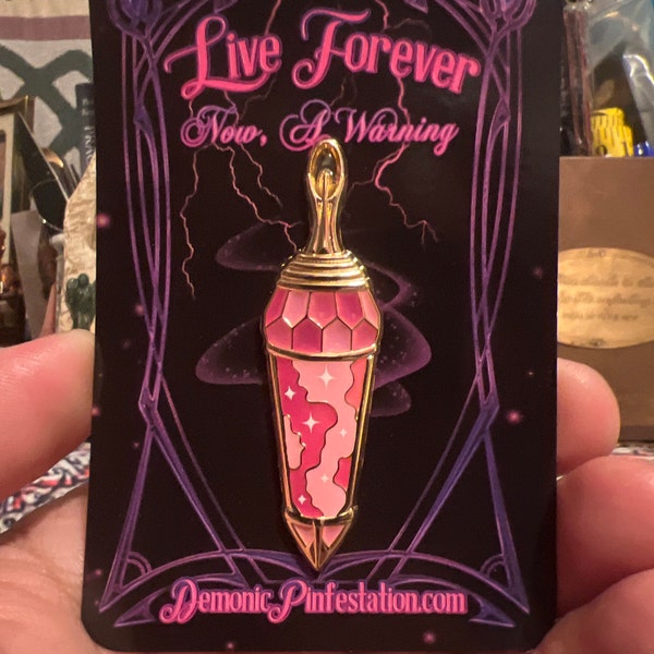 Dead Inside Casket Moving Enamel Pin Cemetery Funeral Mortuary Science ...