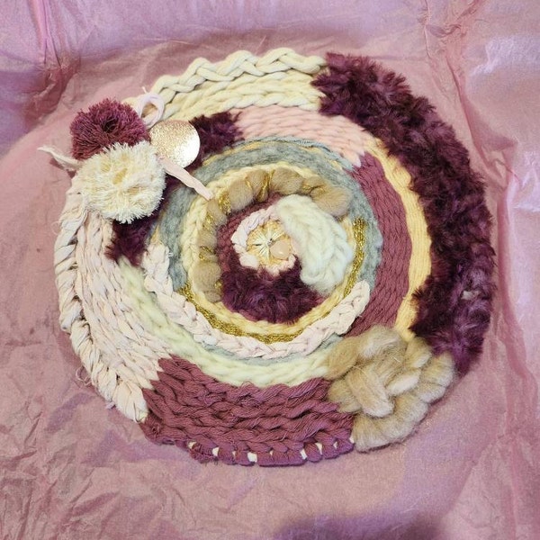 Circle Weaving Kit, Lush Rainforest Weaving Fibre Pack, Woven Tapestry ...