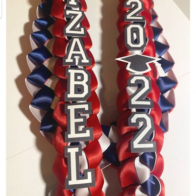 HIGH SCHOOL COLLAGE Graduation Lei Grad Gift Class of 2024 43 Approx ...