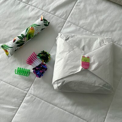 FIP Injection Subcutaneous Fluid Sleeve Wrap Purrito Velcro Vest FIP ...