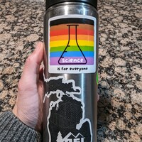 Warning You're in the Science Zone Poster Print - Etsy