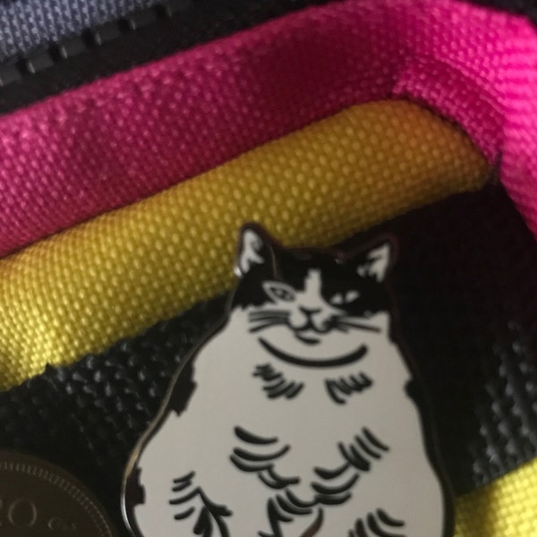 Cats Enamel Pins-cat Gifts-enamel Pin-brooch-calicocat-fat Cat-cat Pin ...