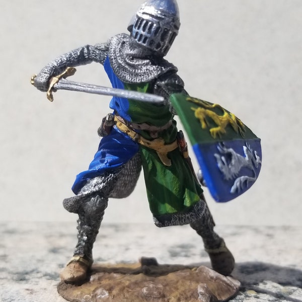Tin 54mm Italy. Florence Knight 13th Century Metal Miniature - Etsy